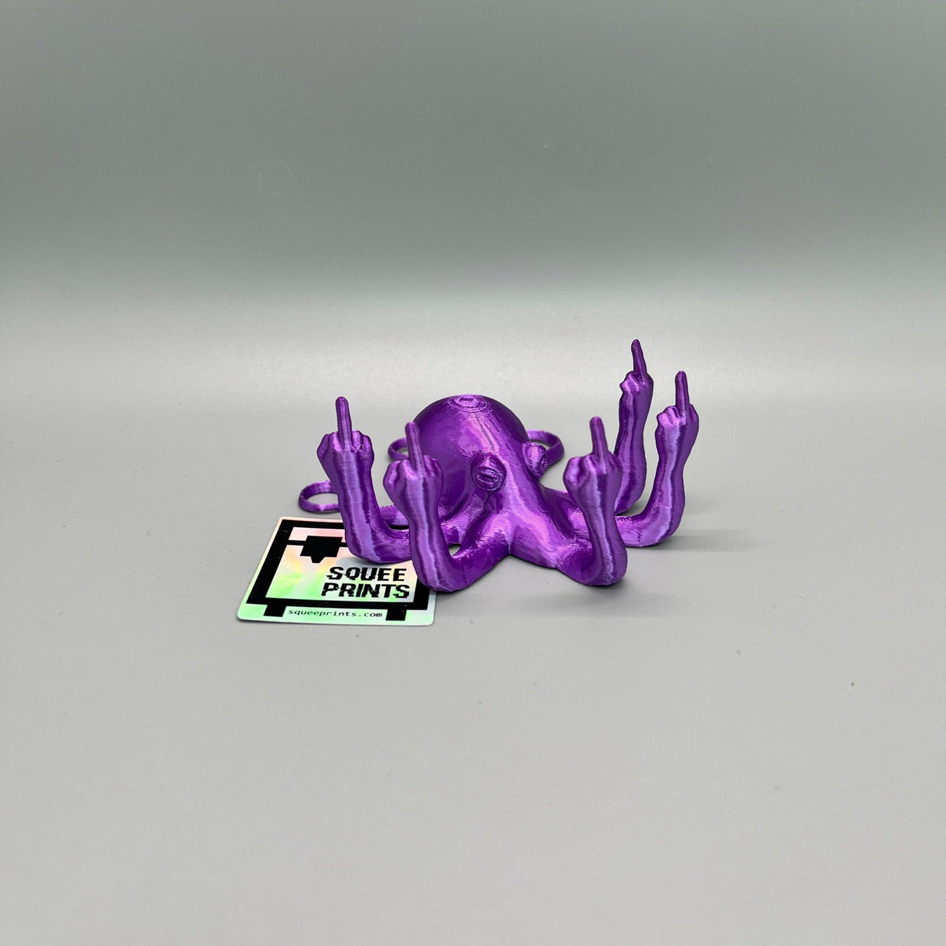 Fucktopus | Prank Gift | Middle Finger Octopus – Squee Prints