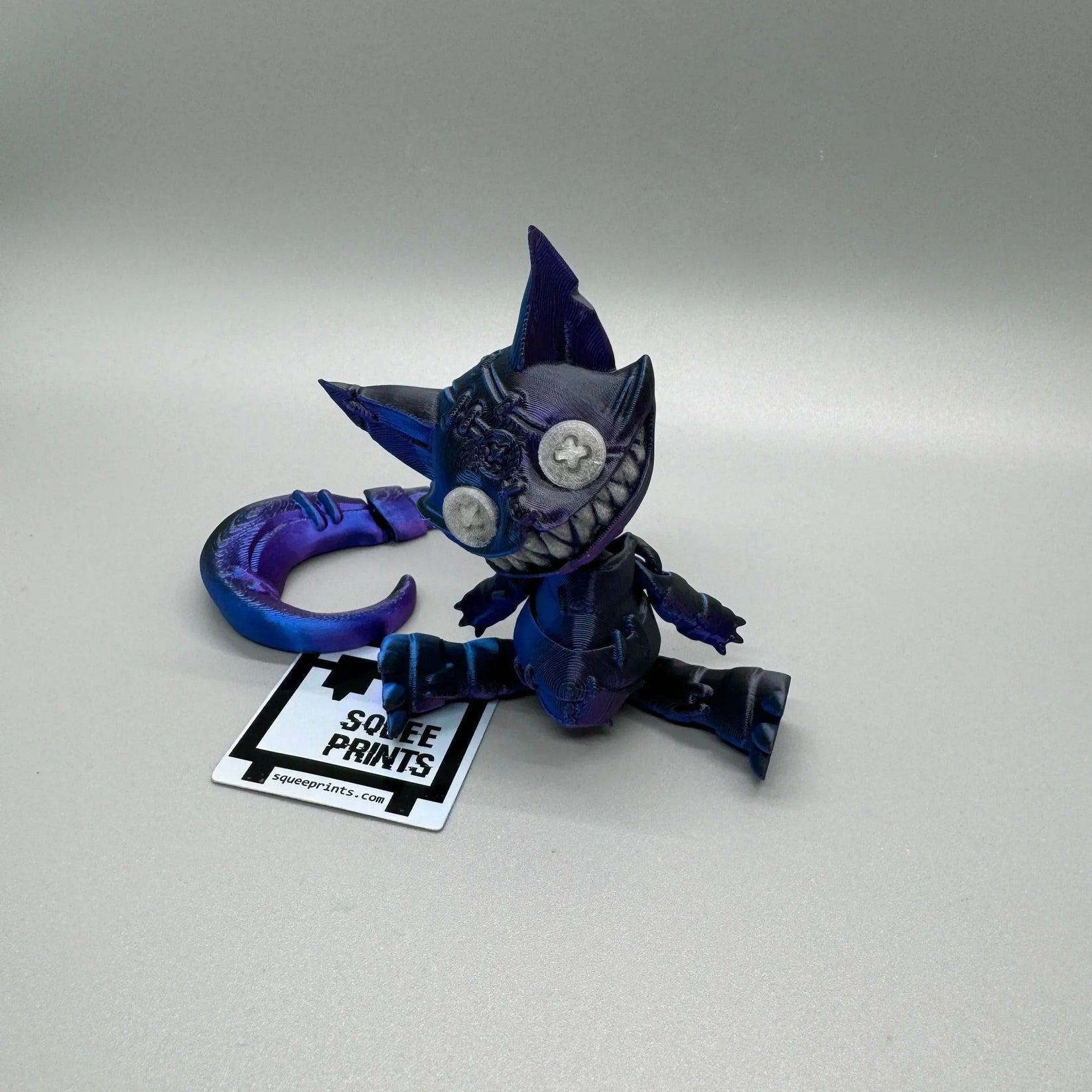 Creepy Cheshire Cat | Voodoo Doll | Glow in the Dark – Squee Prints