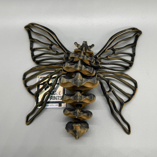 Bone Moth | Articulated Skeleton – Squee Prints