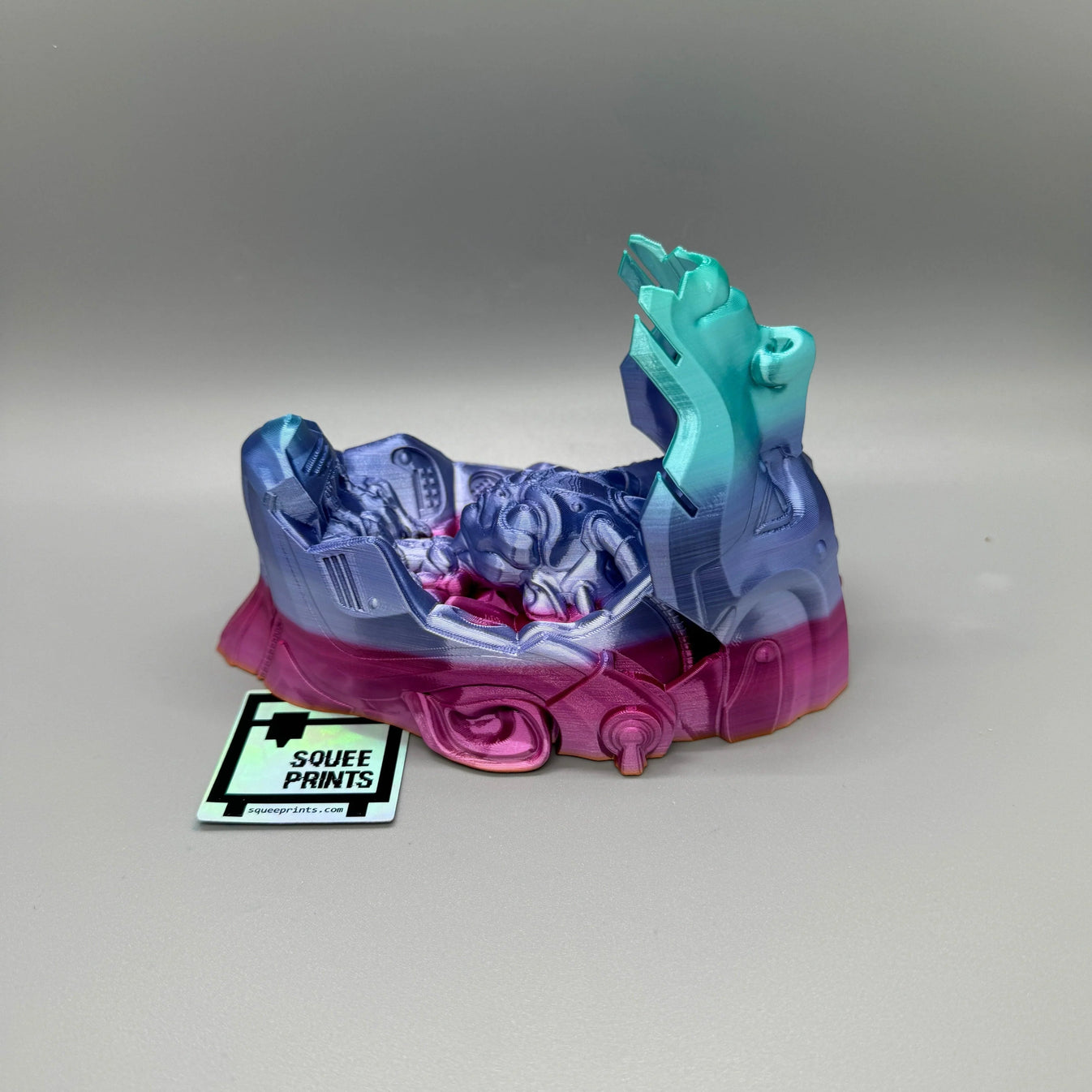 Alien Bot Droid | 3D Printed | Articulated Wall Mask – Squee Prints