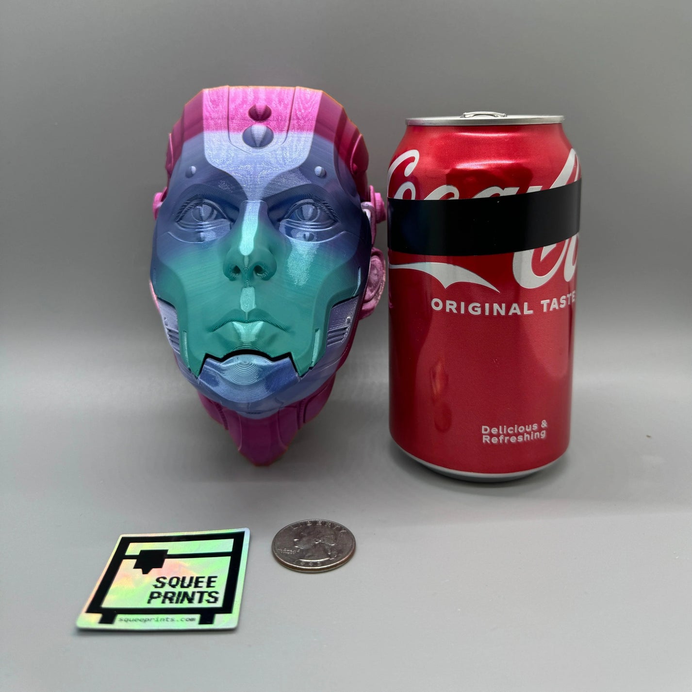 Alien Bot Droid | 3D Printed | Articulated Wall Mask – Squee Prints