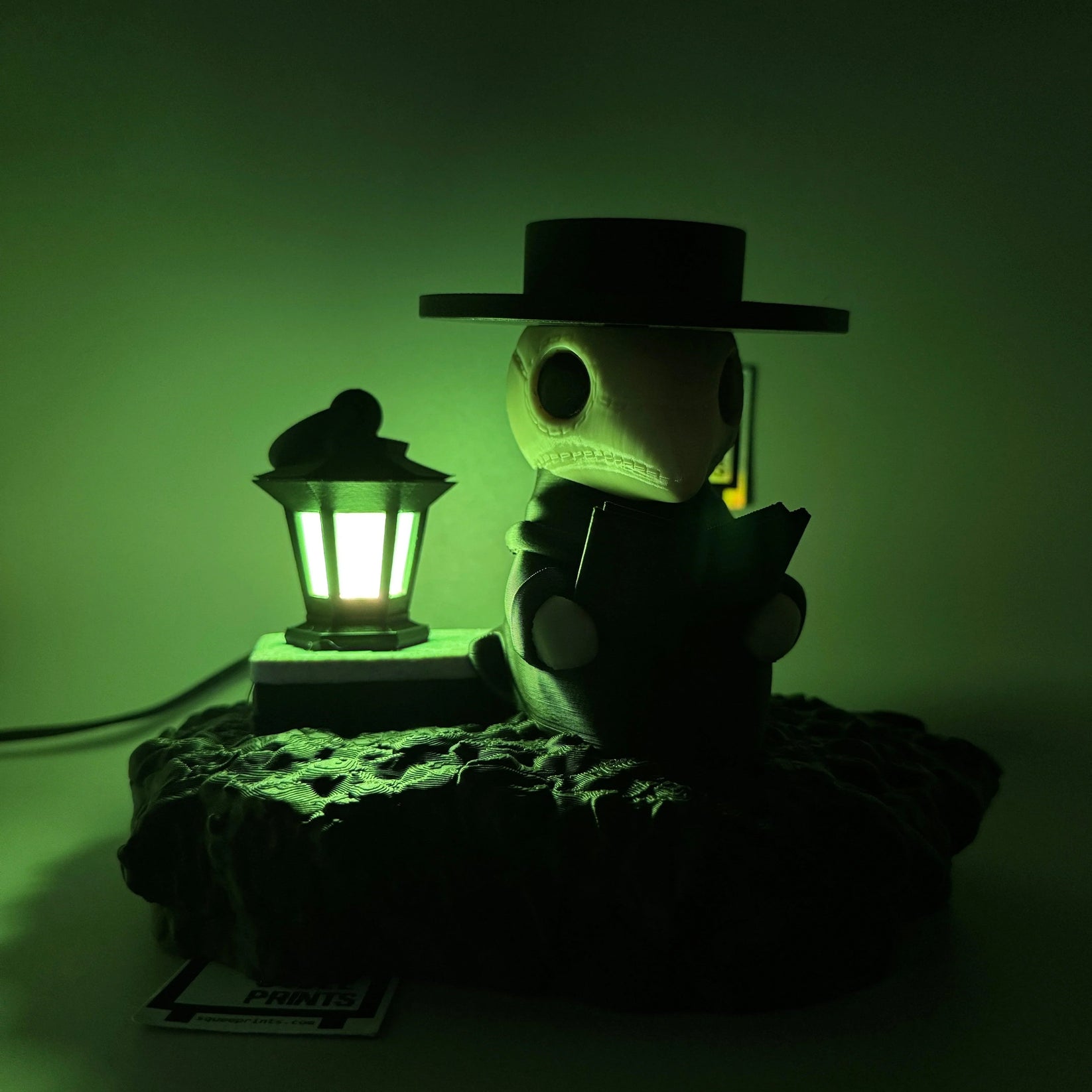 Plague Doctor | Night Light | Lamp | Customizable | 3D Printed – Squee ...