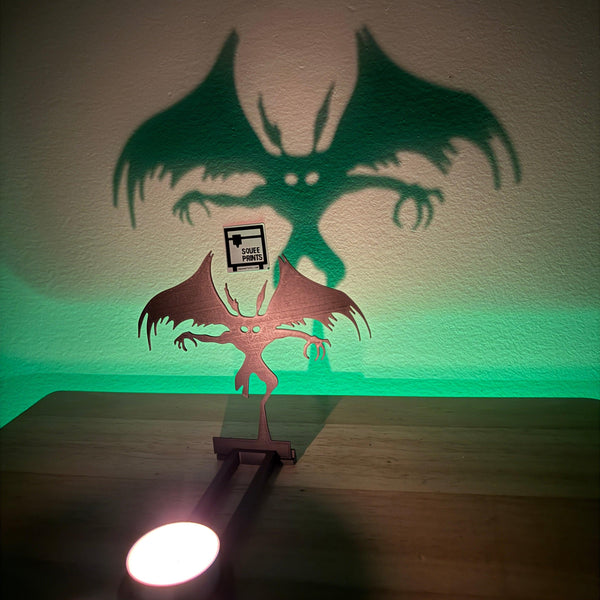 Mothman | Cryptid | Shadow Caster | Tealight – Squee Prints