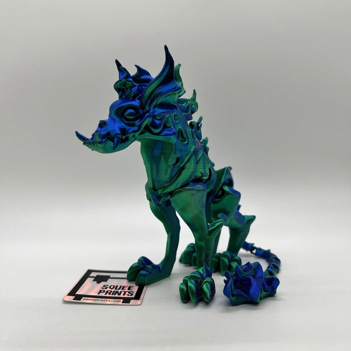 Hellhound | Articulated | 3D Print | Fidget – Squee Prints