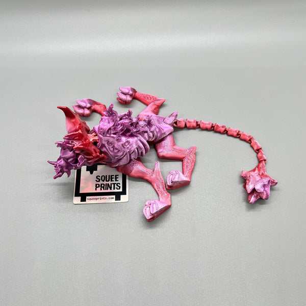 Hellhound | Articulated | 3D Print | Fidget – Squee Prints