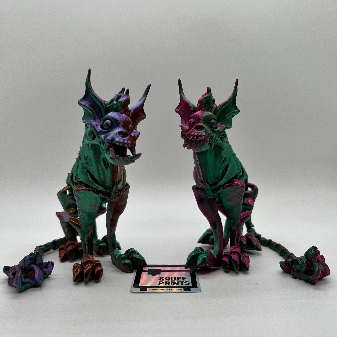 Hellhound | Articulated | 3D Print | Fidget – Squee Prints
