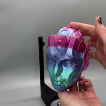 Alien Bot Droid | 3D Printed | Articulated Wall Mask – Squee Prints